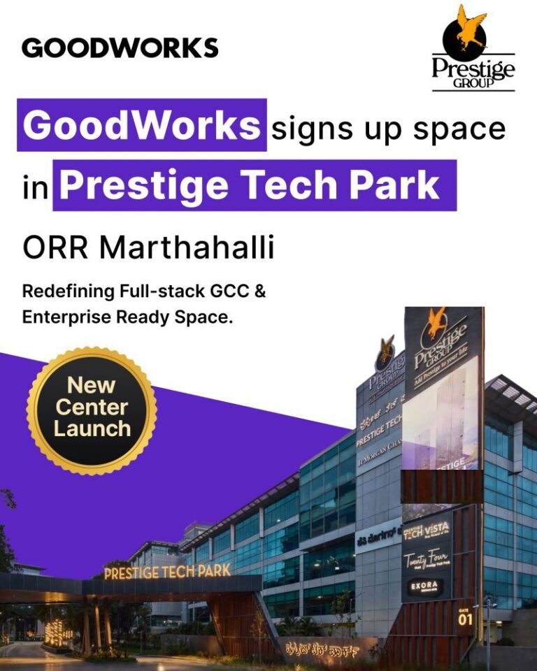 Luxury Coworking at Prestige Tech Park | GoodWorks